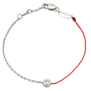Redline Pure Round Diamond String-Chain Bracelet, Size 15.5 cm 2B-D-155 ...