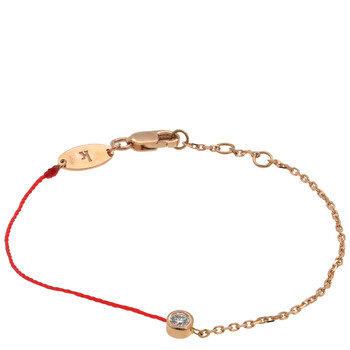 Redline Pure Round Diamond String-Chain Bracelet, Size 15.5 cm 2R-D-155 ...