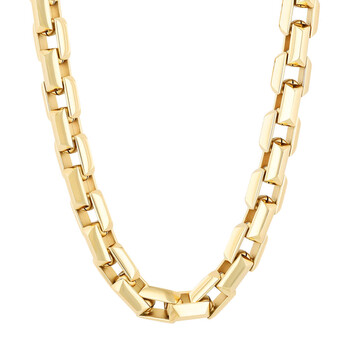 Robert Alton Stainless Steel Beveled Box Link Chain TS18365 ...