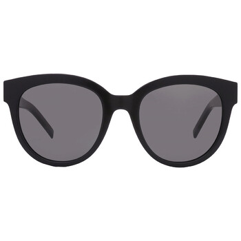 Saint Laurent Grey Butterfly Ladies Sunglasses SL M95/F 001 56 ...