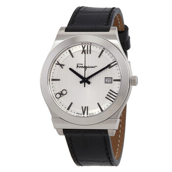 Ferragamo 1898 Sport Chrono Quartz White Dial Men's Watch SFYL01322 ...
