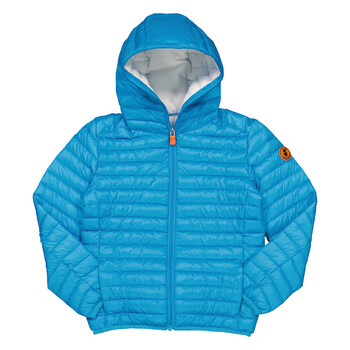 Save The Duck Kids Eclipse Blue Gillo Puffer Jacket, Size 2 J30650B ...