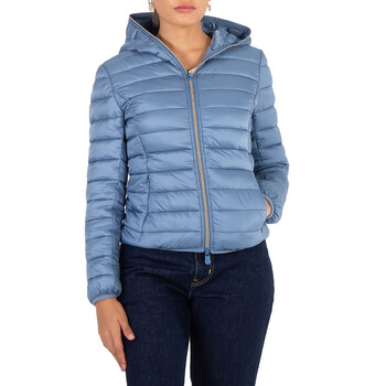 Save The Duck Ladies Coronet Blue Alexis Hooded Puffer Jacket, Brand Size 0 (X-Small) D33620W ...