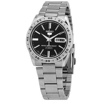 Seiko 5 Sports Automatic Black Dial Men's Watch SNZB23J1 4954628006875 ...