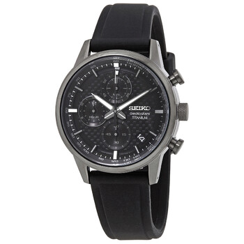 Seiko Chronograph Quartz Black Dial Men's Watch SSB421P1 4954628247995 ...