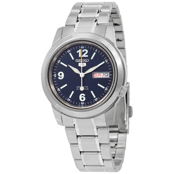 Seiko 5 Blue Automatic Blue Dial Men's Watch SNKK27 029665154996 ...