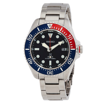 Seiko Solar Divers Blue Dial Men's Watch SNE593P1 4954628246776 ...
