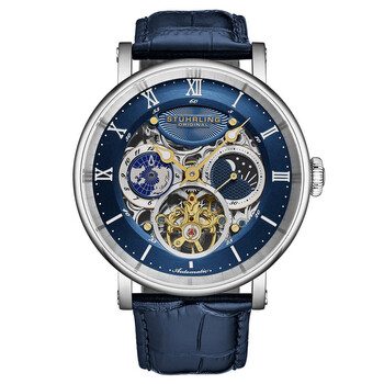 Waldhoff Capital Royal Blue Automatic Blue Dial Men's Watch 06B ...
