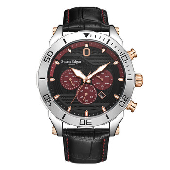 Swan & Edgar Fortress Automatic Red Dial Men's Watch SE00981 ...