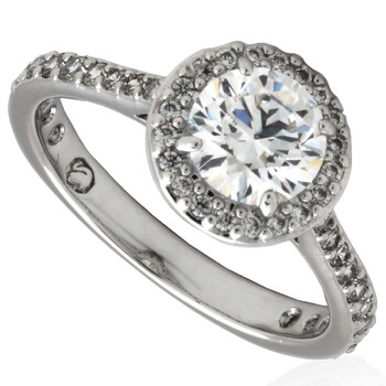 Swarovski Constella Una Angelic Cocktail Ring, Size 52 (US 5.75 ...