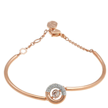 Swarovski Meteora Rose Gold-Tone Bangle Bracelet 5683452 9009656834527 ...