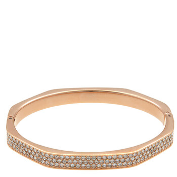 Swarovski Dextera Gold-Tone Plated Octagon Bracelet, Size M 5656844 ...