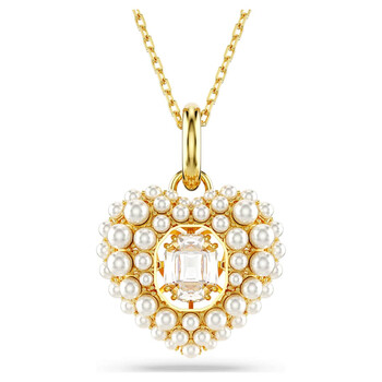 Swarovski Hyperbola Pendant Heart Gold Shiny Pink 5680784 9009656807842 ...