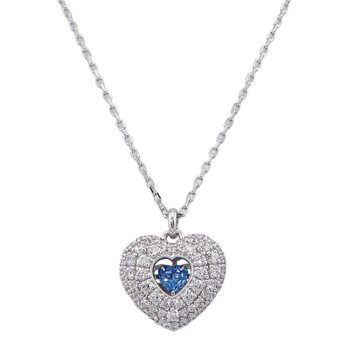 Swarovski Hyperbola Pendant Heart Wh Rose Gold Shiny White 5680402 ...
