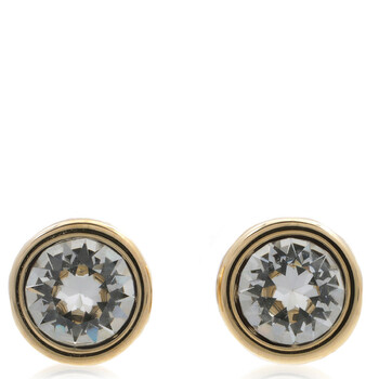 Swarovski Meteora Pierced Earrings Stud Gold Shiny Crystal 5683444 ...