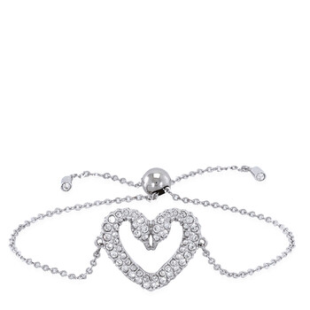 Swarovski Ladies Infinity Heart Bracelet 5524421 191453004506 - Jewelry ...