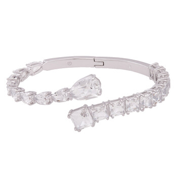 Swarovski Matrix Mixed Cuts Crystal Bangle, Size L 5726292 - Jewelry ...
