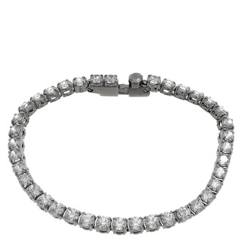 Swarovski Imber Tennis Bracelet Ruthenium Shiny Black Diamond 5682592 ...
