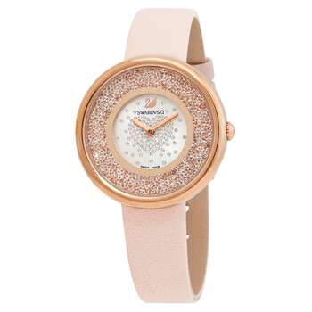 Swarovski Quartz White Crystal-set Dial Ladies Watch 5376086 ...