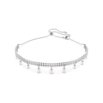 Swarovski Mesmera Choker Rhodium Shiny Crystal 5661523 9009656615232 ...