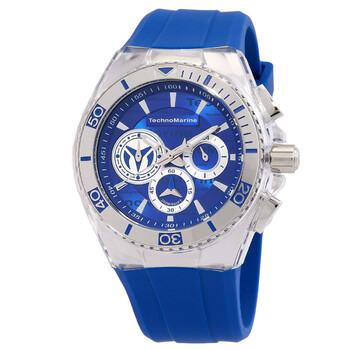 Technomarine Reef Sun Chronograph Quartz Blue Dial Men's Watch TM ...
