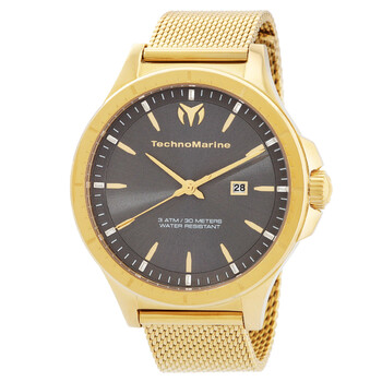 Technomarine Moonsun Quartz Charcoal Dial Men's Watch TM-822022 ...