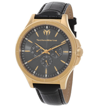 Technomarine MoonSun Date-Day Quartz Silver Dial Men's Watch TM-822028 ...