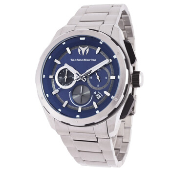 Technomarine Reef Sun Chronograph Quartz Blue Dial Men's Watch TM ...