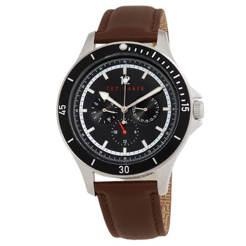 Brooklyn Watch Co. Stuyvesant Quartz Black Dial Men's Watch BW-8128-BQ ...