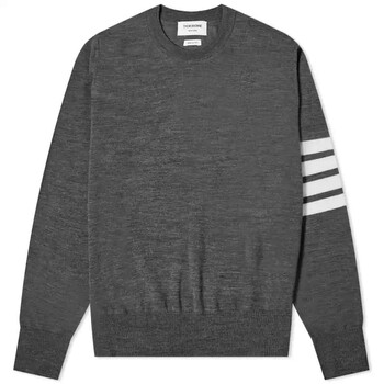 Thom Browne Navy 4-Bar Wool Pullover, Brand Size 0 (X-Small) MKA002A ...