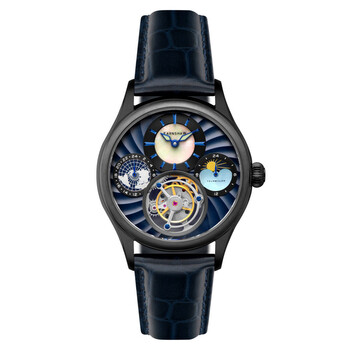 Thomas Earnshaw Celestial Huggins Black Dial Men's Watch ES-8261-09 ...