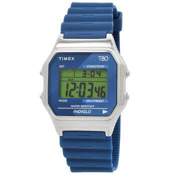 Timex 80 Alarm Quartz Digital Expansion Band Unisex Watch TW2R79100 ...