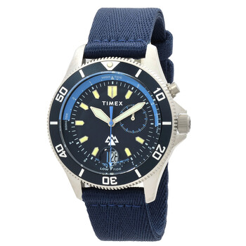 Timex Harborside Multifunction Quartz Blue Dial Men's Watch TW2U13000 ...