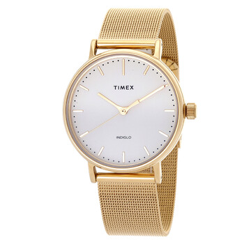 Timex Quartz Silver Dial Ladies Watch TW2U22800 TW2U22800VQ ...