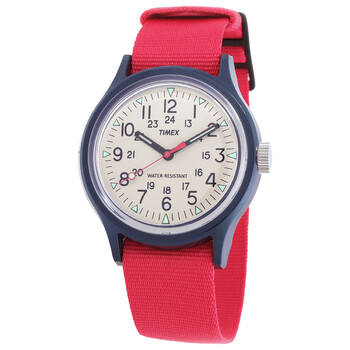 Timex Camper Quartz Cream Dial Ladies Watch TW2U84200 194366119985 ...