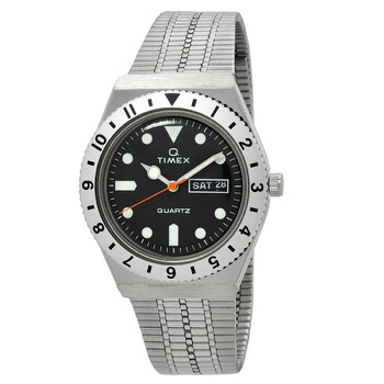 Timex Q Reissue Quartz Black Dial Men's Watch TW2U61600ZV 194366093063 ...