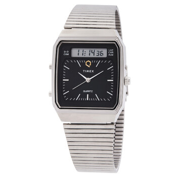 Timex Q Timex Reissue Quartz Analog-Digital White Dial Men's Watch ...