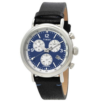 Timex Marlin Chronograph Quartz Silver Dial Men's Watch TW2W10300 ...