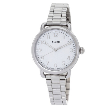 Timex Main Street Quartz White Dial Ladies Watch TWG063500 - Watches ...