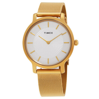 Timex Transcend Quartz Gold Dial Ladies Watch TW2V92800 194366292695 ...