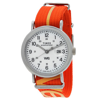 Timex Weekender Quartz White Dial Men's Watch TW2W99700 194366395204 ...