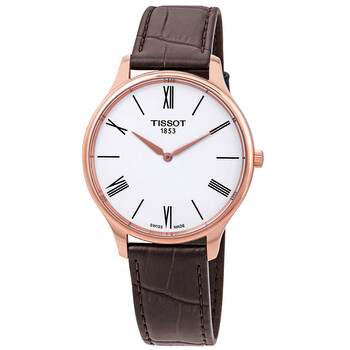 Tissot Tradition 5.5 Quartz White Dial Men's Watch T0634093601800 ...