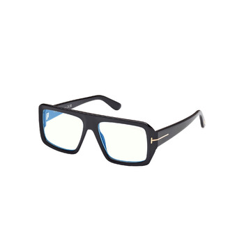 Tom Ford Blue Light Block Square Men's Eyeglasses FT5978-B 001 56 ...