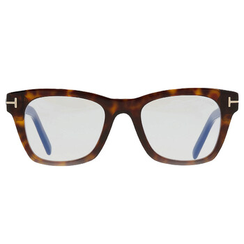 Tom Ford Blue Light Block Square Men's Eyeglasses FT5886-B 047 52 ...