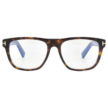 Tom Ford Blue Light Block Square Men's Eyeglasses FT5898-B 052 52 ...