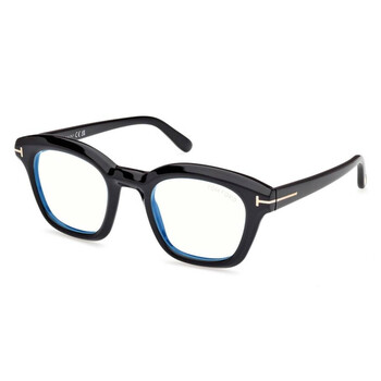 Tom Ford Blue Light Block Square Men's Eyeglasses FT5932-D-B 001 47 ...