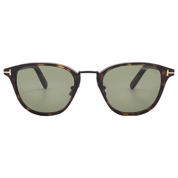 Tom Ford Lewis Green Oval Men's Sunglasses FT1097 52N 53 889214477927 ...