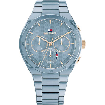 Tommy Hilfiger Ari Quartz Blue Dial Ladies Watch 1782141 7613272357753 ...
