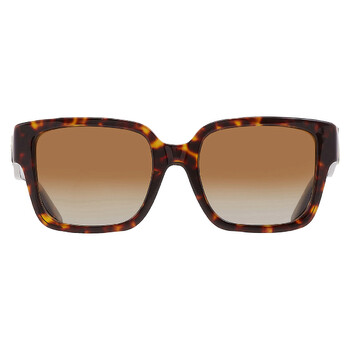 Burberry Arden Brown Gradient Butterfly Ladies Sunglasses BE4391 300213 ...