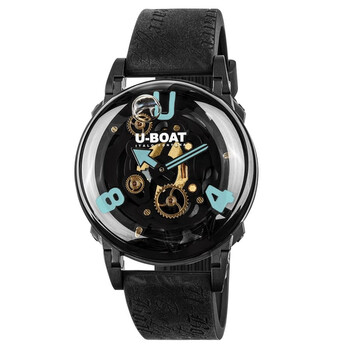 U-Boat U-65 Quartz Black Dial Men's Watch 3351 - Watches, U-65 - Jomashop